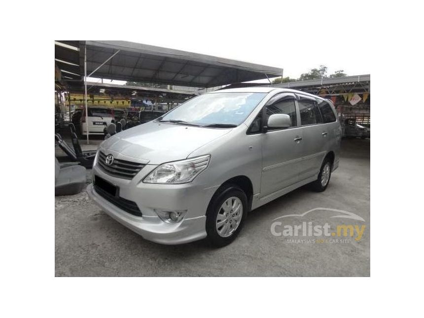 Used 2012 Toyota Innova 2.0 (A) G Spec Full Spec Full Skirt - GST ...