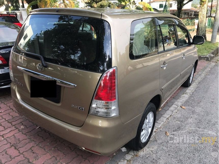 Toyota Innova 2011 G 2.0 in Kuala Lumpur Automatic MPV Silver for RM ...