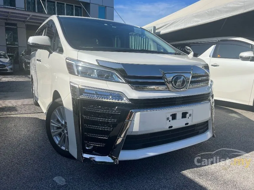 Recon 2018 Toyota Vellfire 2.5 Z 8 SEATER TIP TOP CONDITION - Carlist.my