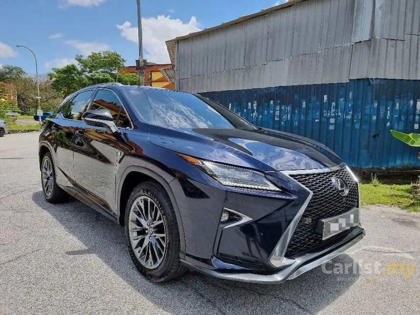 Used 2017 Lexus RX200t 2.0 F Sport Local Car Low Mileage - Carlist.my