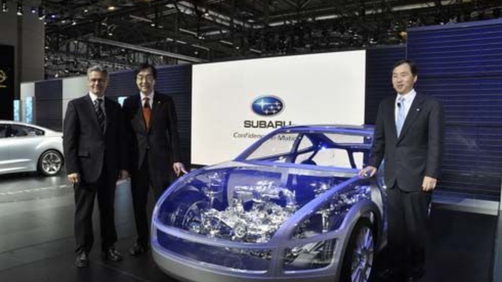 มาแต่โครง! Subaru อวดแพลตฟอร์ม RWD Coupe แฝด FT-86 II Concept ที่เจนีวา ...