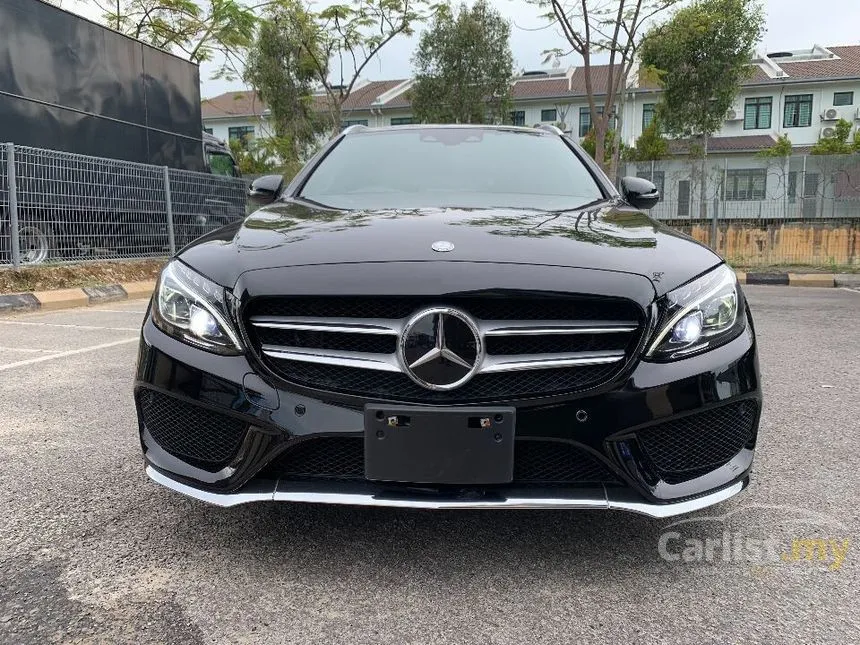 Recon 2017 MERCEDES BENZ C180 WAGON AMG SPORT /JPN SPEC /REV CAN /HUD ...