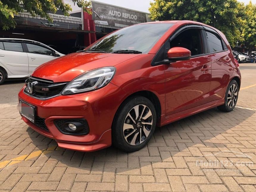 Jual Mobil Honda Brio 2017 RS 1.2 di Banten Automatic Hatchback Orange ...