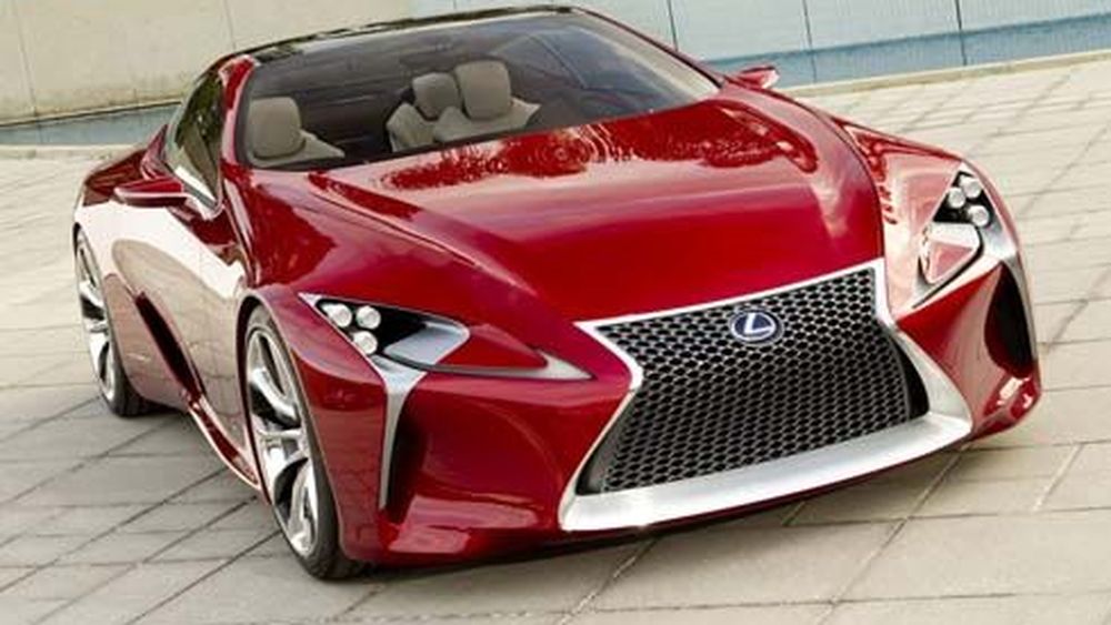 Lexus LF-LC Sports Coupe Concept กับภาพชุดล่าสุด ก่อนเปิดตัวที่ Detroit ...