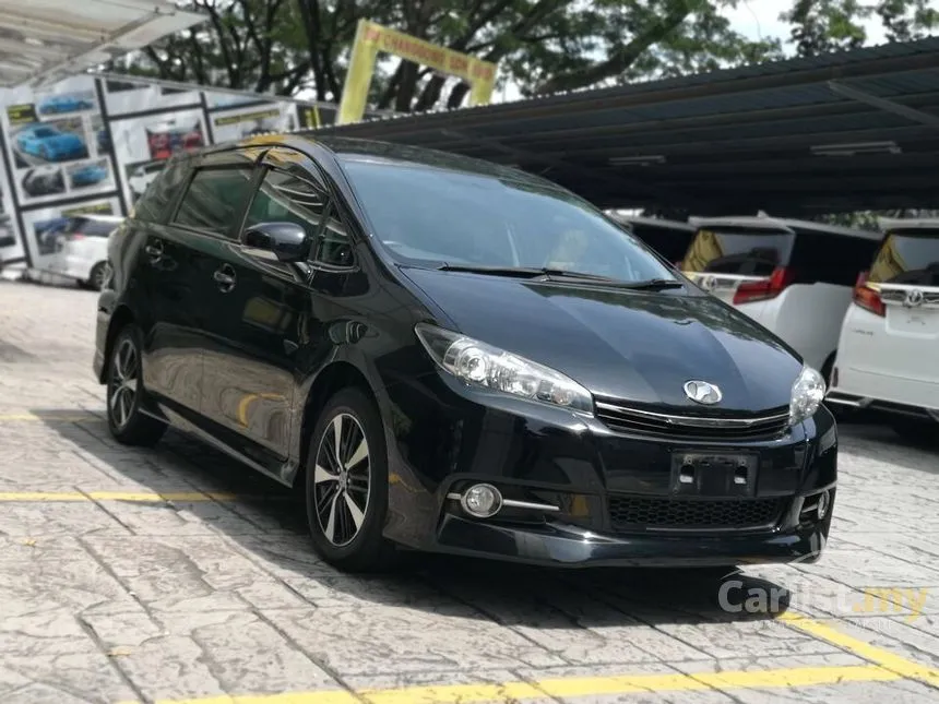 Recon 2018 Toyota Wish 1.8 S MONOTONE, 7 SEATERS, KEYLESS PUSH START ...