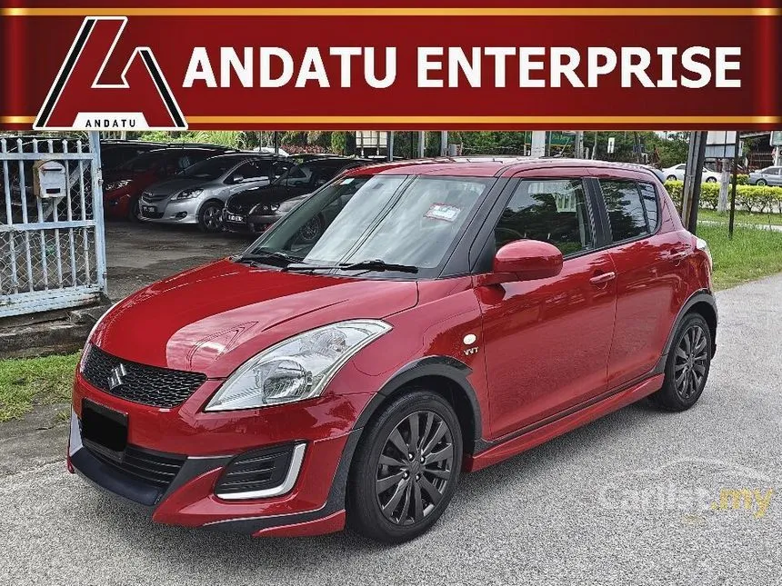 Used 2015 Suzuki Swift 1.4 RR2 SPORTS (A) SUPREME RED LIMITED EDITION ...
