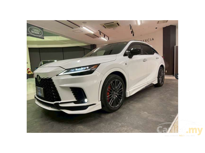 Recon 2024 Lexus RX 500h 2.4 F Sport SUV, Red leather seats, HUD, 4WD ...