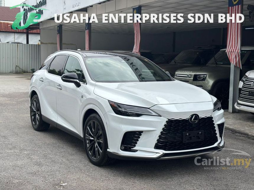 Recon 2024 LEXUS RX350 F SPORT 2.4 TURBO**GRADE 5AA**RED INTERIOR SEAT ...