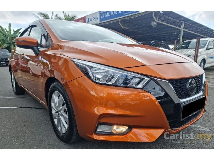 Used 2021 Nissan ALMERA VLT TURBO 1.0L (A) (EXCELLENT) Monarch Orange ...