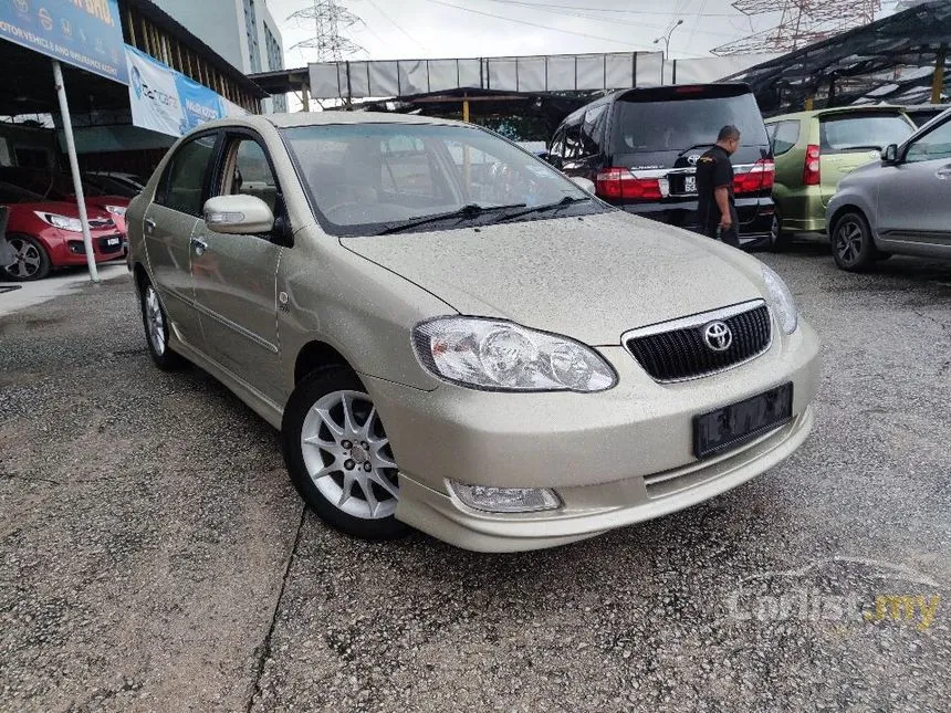Used 2007 Toyota COROLLA ALTIS 1.8 (A) G FACELIFT Full BodyKit - Carlist.my