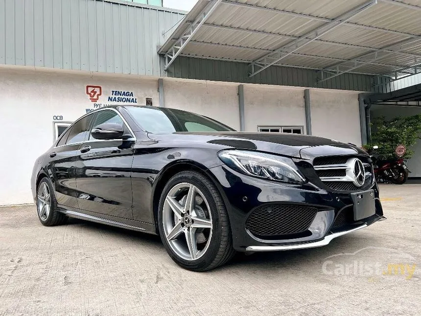 Recon 2018 Mercedes-Benz C200 AMG SUNROOF EDITION UNREG JAPAN - Carlist.my