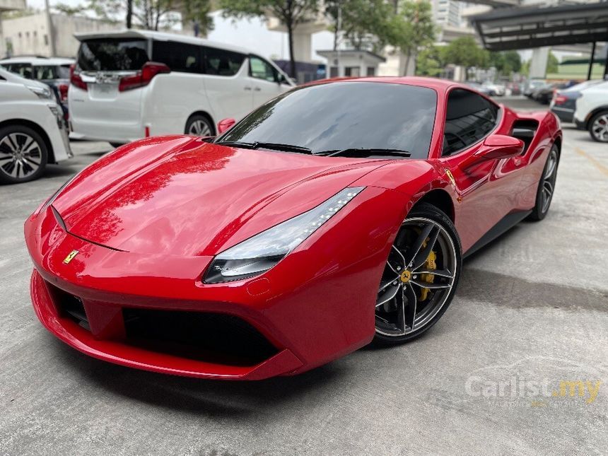Used 2019 Ferrari 488 GTB 3.9 Carbon New Car Condition 11k KM Nego Till ...