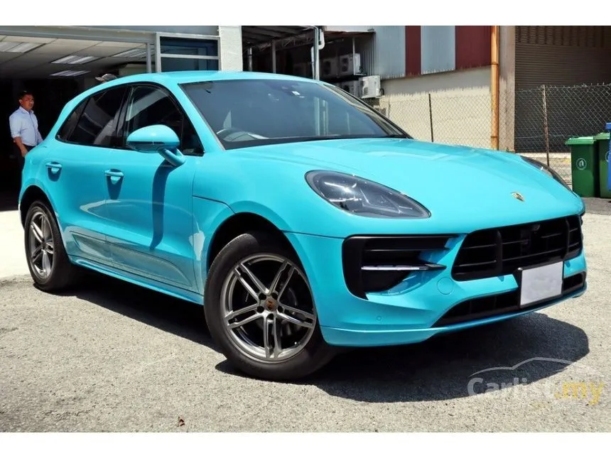 Recon 2019 Miami Blue Porsche Macan 2.0 New Facelift, Red Seat Belt ...