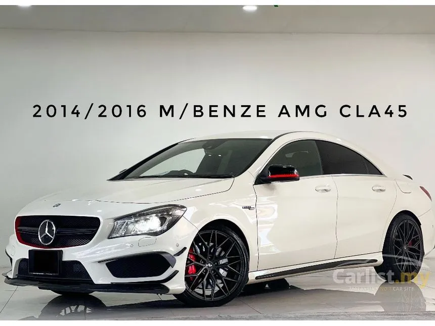 Used 2014 Mercedes-Benz CLA45 AMG 2.0 4MATIC Coupe AMG RECARO SEAT ...