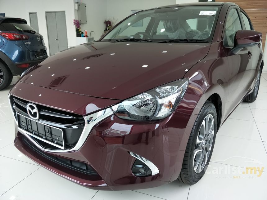 New Mazda 2 NEW COLOUR (DEEP CRIMSON) - Carlist.my