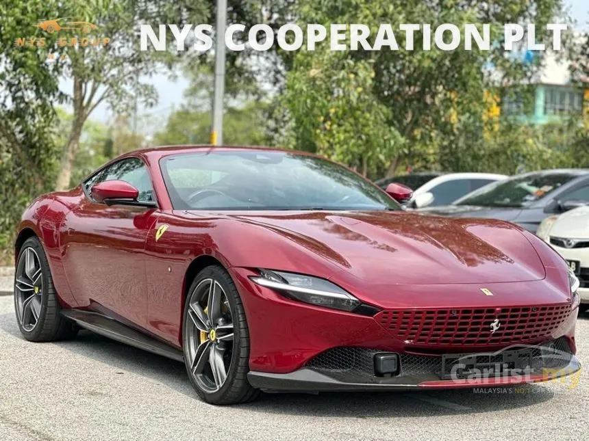 Recon 2021 Ferrari Roma 3.9 T V8 F1 DCT Coupe Unregistered Carbon Fibre ...