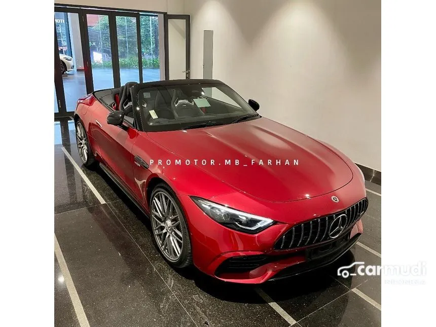 Mercedes-Benz SL43 AMG 2023 AMG 2.0 in DKI Jakarta Automatic Cabriolet Red for Rp 3.680.000.000 ...