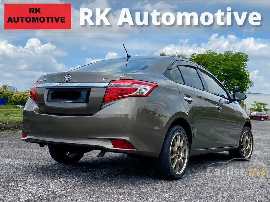 Used 2014 Toyota Vios 1.5 G Sedan, Full Spec, Leather Seat, Push Start ...
