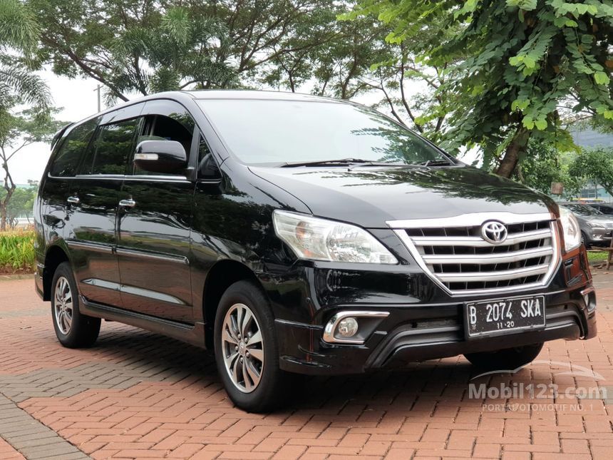 Jual Mobil Toyota Kijang Innova 2015 V Luxury 2.0 di Banten Manual MPV ...