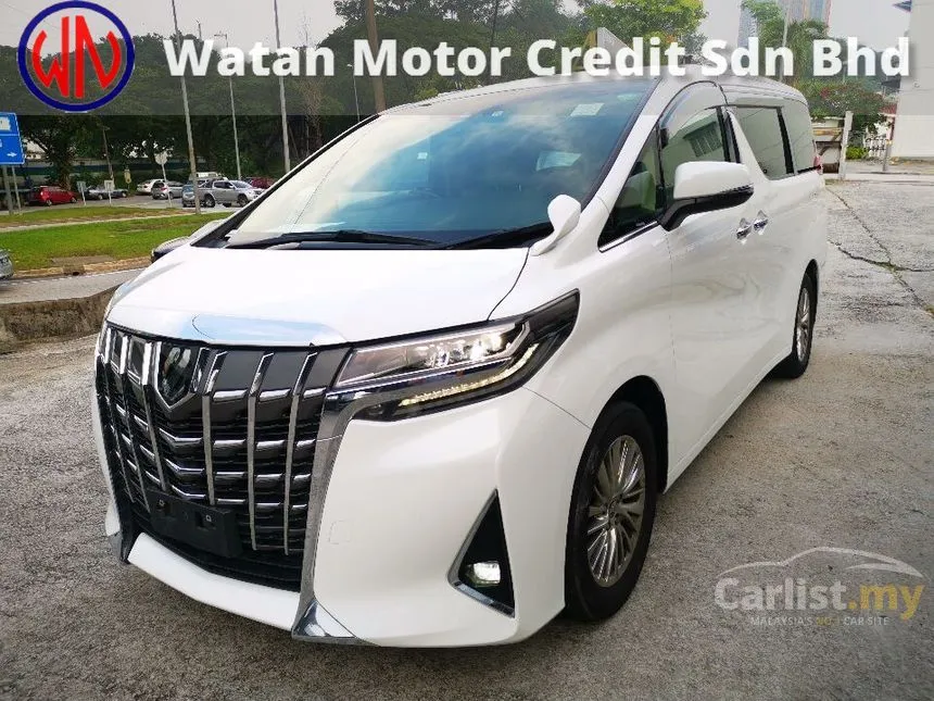 Recon 2020 Toyota Alphard 2.5 G Package 3LED Beige Colour Leather Power ...