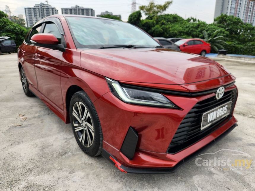 Used 2023 Toyota Vios 1.5 E Sedan Toyota Full Service 360 Cam Pre Crash ...