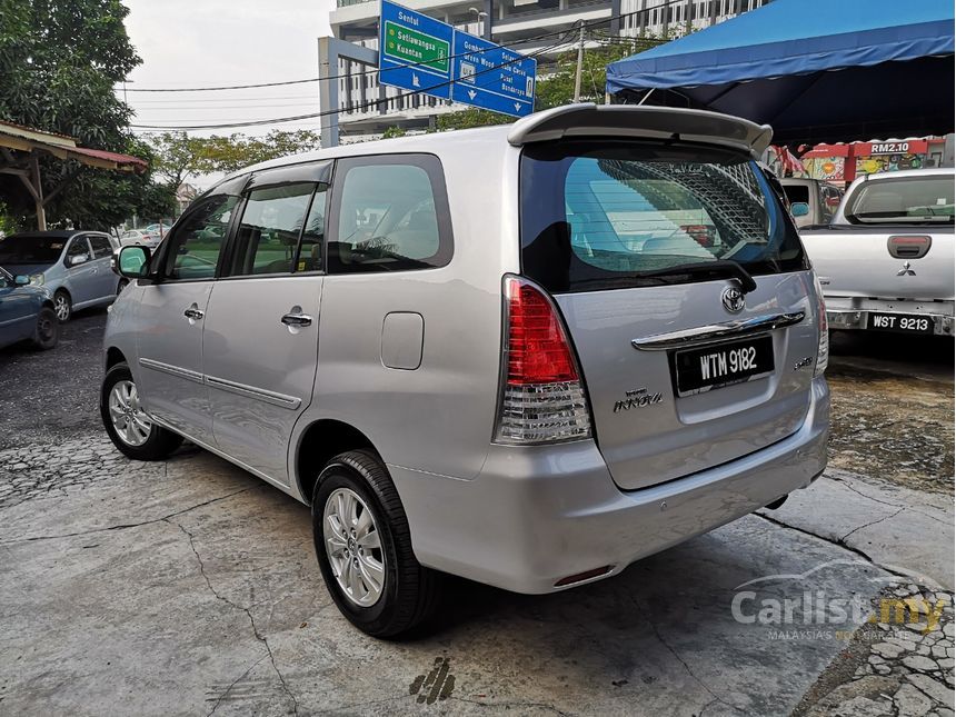 Toyota Innova 2010 G 2.0 in Kuala Lumpur Automatic MPV Silver for RM ...