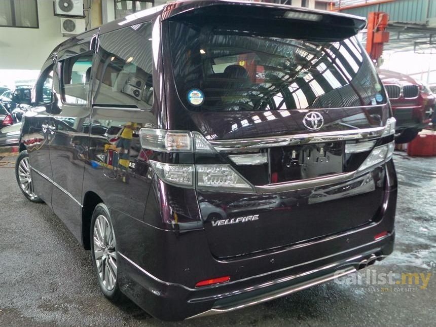 Toyota Vellfire 2013 Z 2.4 in Kuala Lumpur Automatic MPV Purple for RM ...
