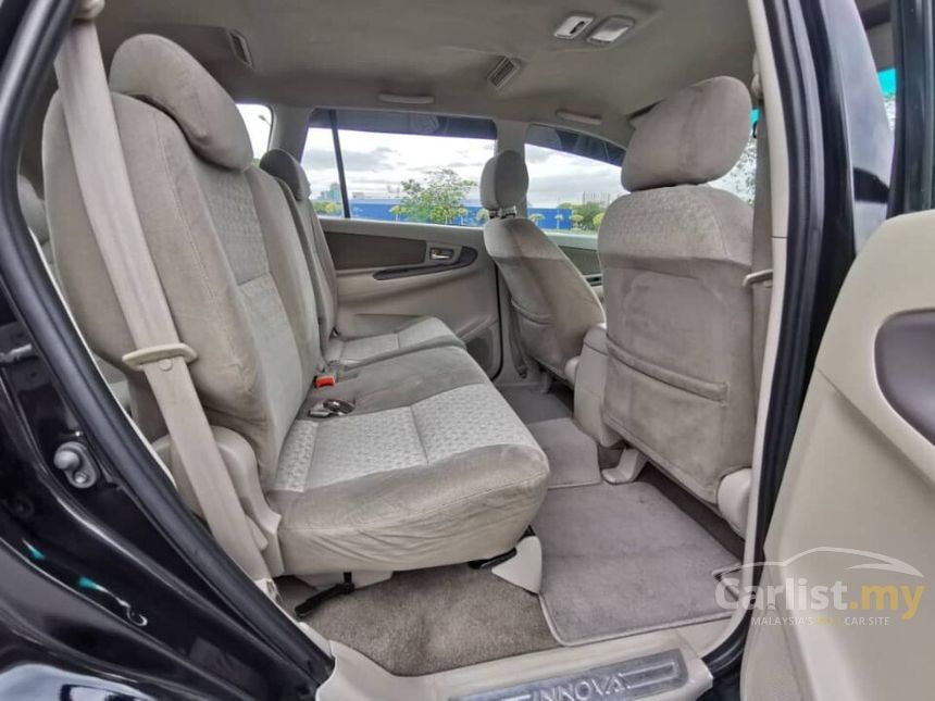 Toyota Innova 2012 E 2.0 in Kuala Lumpur Automatic MPV Black for RM ...