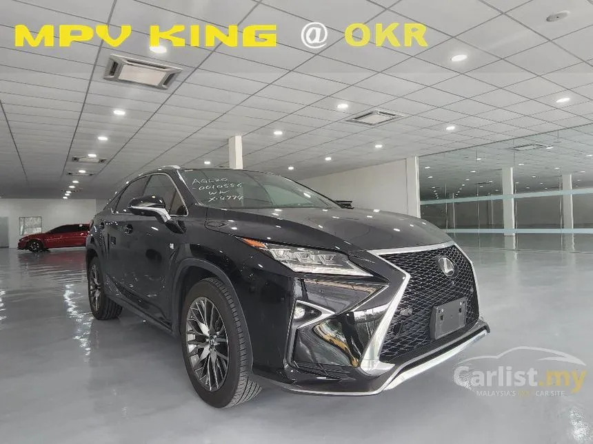 Recon 2018 Lexus RX300 2.0 F Sport SUV - Red Interior, Head Up Display ...