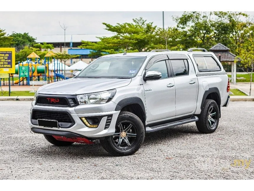 Terpakai 2017 Toyota Hilux 2.4 G Pickup Truck VNT FACELIFT ENGINE PUST ...