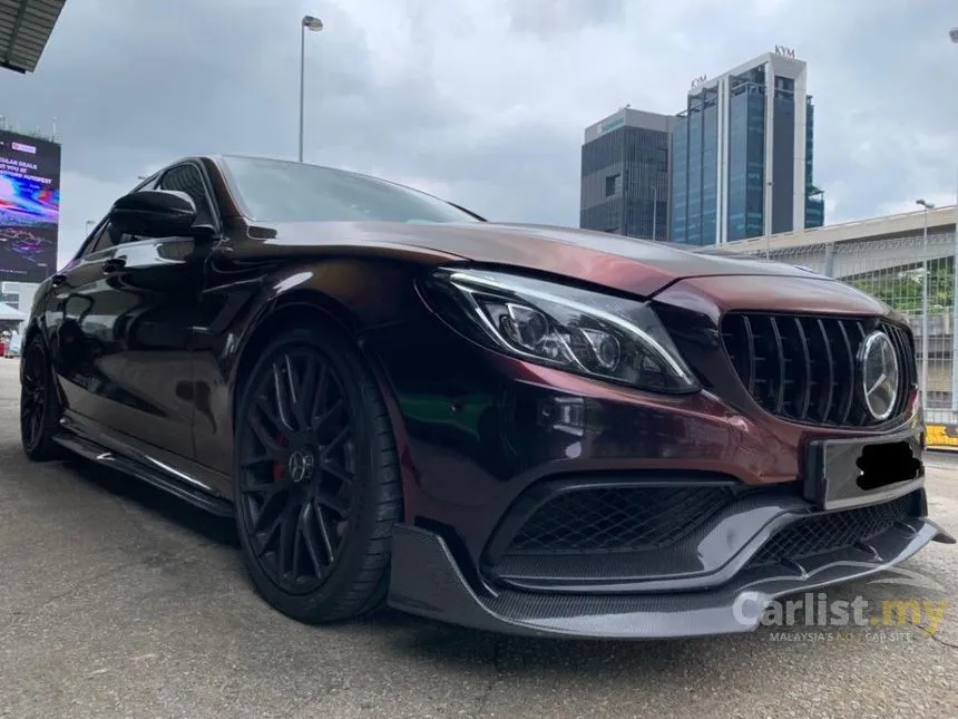 Used 2016 Mercedes-Benz C63 AMG 4.0 S Sedan V8 LOW MILEAGE - Carlist.my