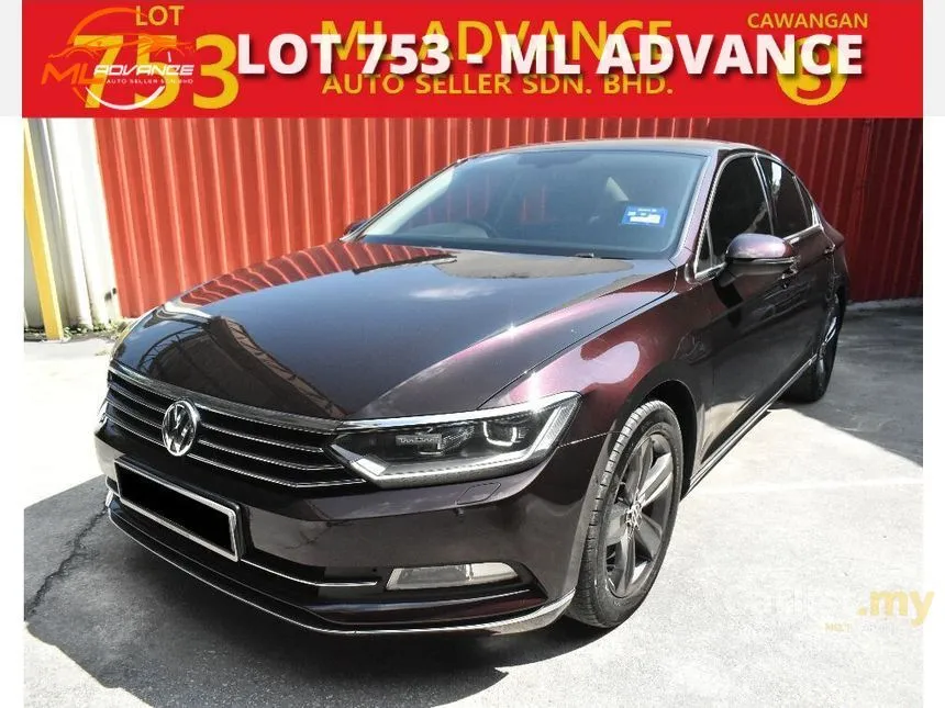 Used 2017 Volkswagen Passat 1.8 280 TSI Comfortline Sedan (LOAN KEDAI ...