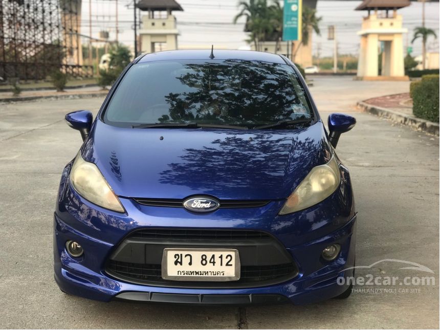 Ford Fiesta 2012 Style 1.4 in ภาคตะวันออก Automatic Hatchback สีน้ำเงิน ...
