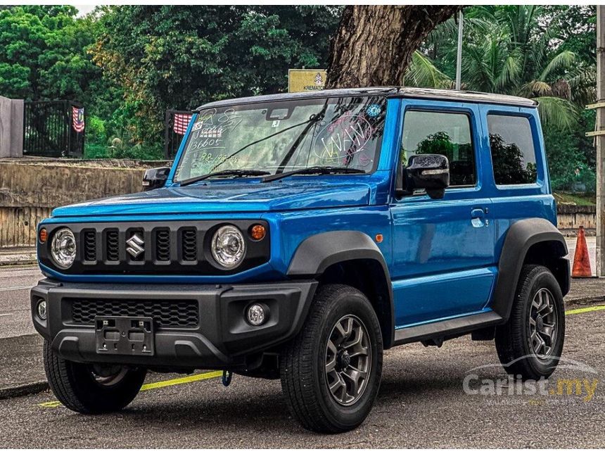 Recon FULL SPEC RARE SPECIAL COLOR BLUE 2021 Suzuki Jimny Sierra 1.5 JC ...
