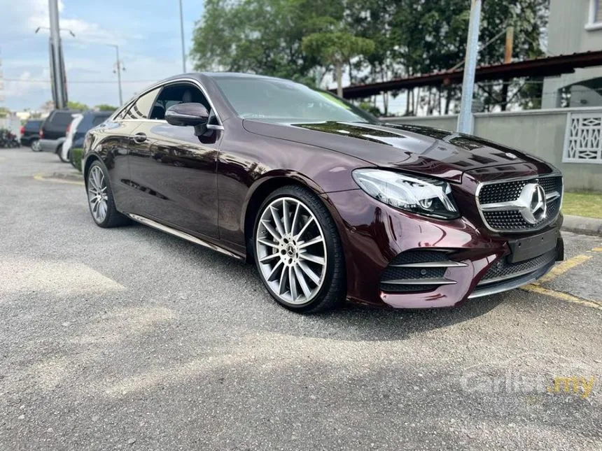Recon RARE MAROON COLOUR/ 2019 Mercedes-Benz E350 2.0 AMG Coupe/ FULL ...