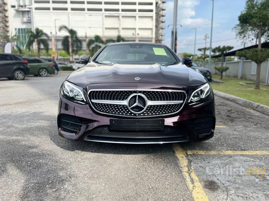 Recon RARE MAROON COLOUR/ 2019 Mercedes-Benz E350 2.0 AMG Coupe/ FULL ...