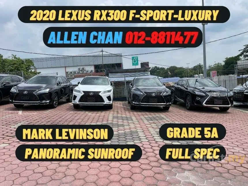 Recon Lexus RX300 F-Sport MARK LEVINSON/Body Kit/360 Camera/Panoramic ...