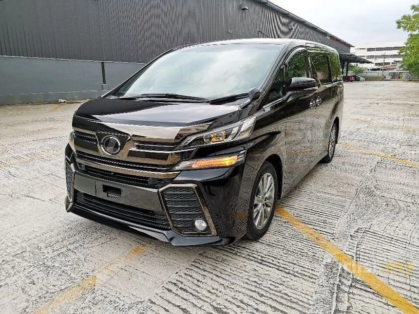 Recon 2017 Toyota Vellfire 2.5 Z Golden Eyes / PRE-CRASH SAFETY ...