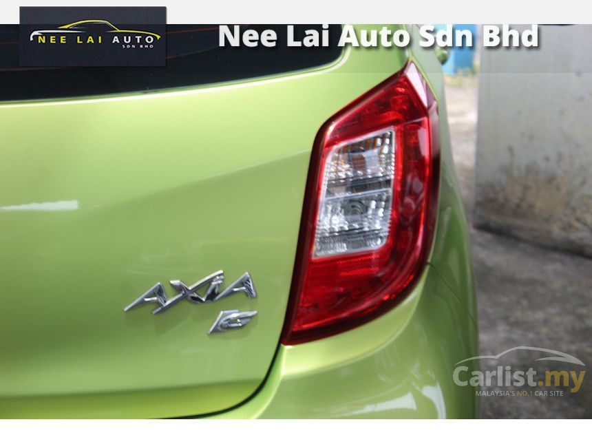 Perodua Axia 2015 G 1.0 in Perak Automatic Hatchback Green for RM ...