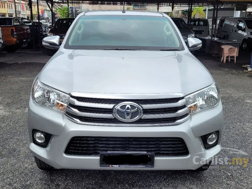 Toyota Hilux 2016 G 2.4 in Perak Manual Pickup Truck Silver for RM ...
