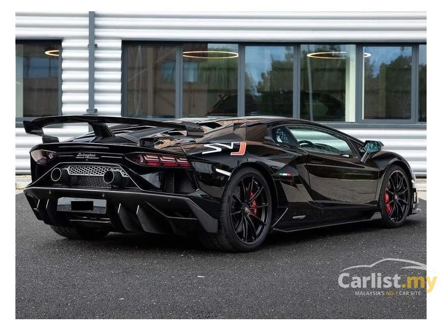 Recon Rare Full Black # 2019 Lamborghini Aventador 6.5 SVJ Coupe # SVJ ...