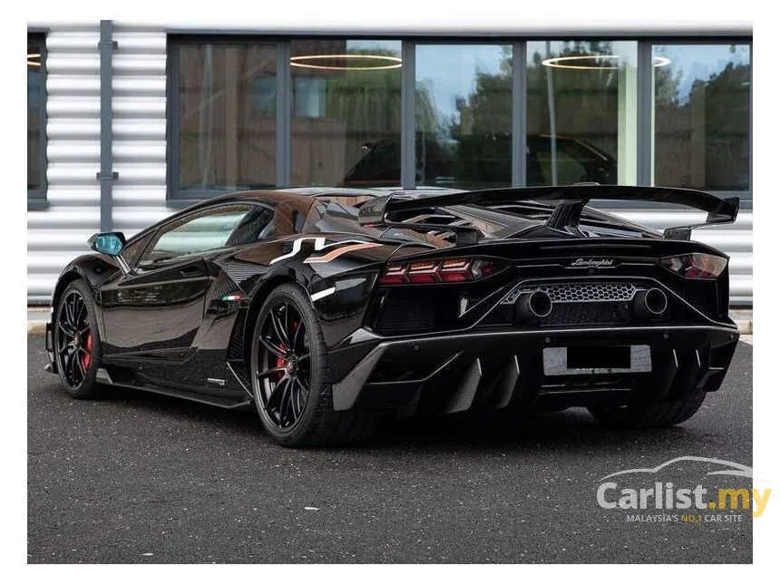 Recon Rare Full Black # 2019 Lamborghini Aventador 6.5 SVJ Coupe # SVJ ...
