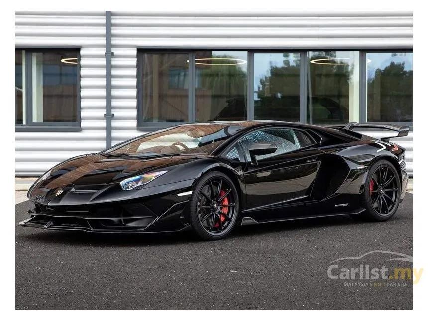 Recon Rare Full Black # 2019 Lamborghini Aventador 6.5 SVJ Coupe # SVJ ...