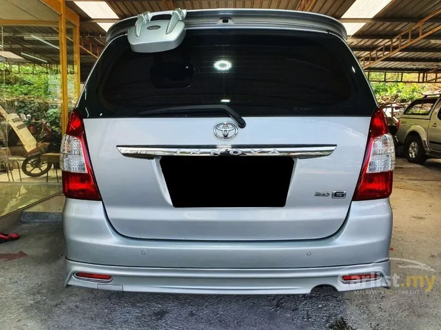 Used 2014 Toyota Innova 2.0 G (A) DVD Roof Player/ ReveseCamera / Full ...