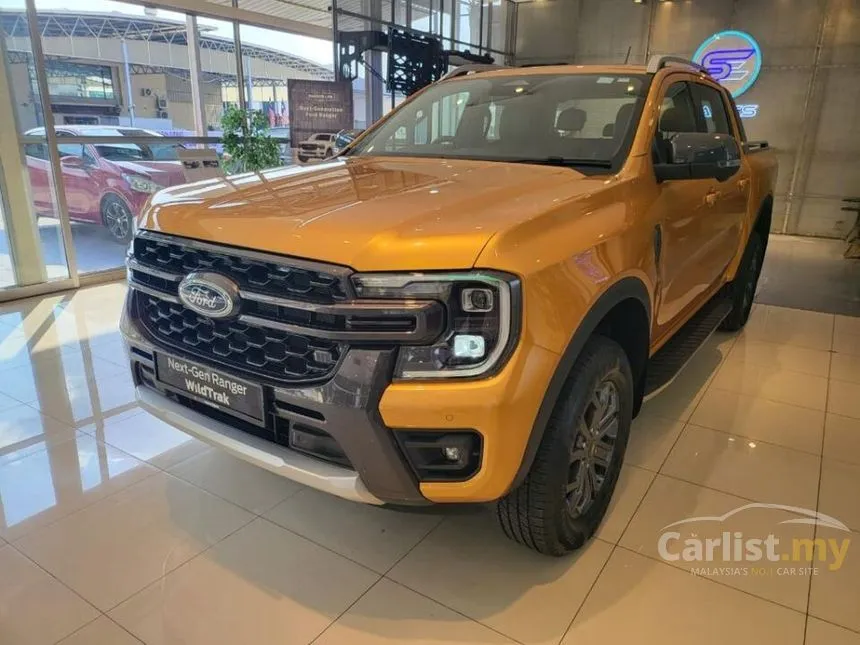 新的 2022 Ford Ranger 2.0 Wildtrak Pickup Truck - Carlist.my