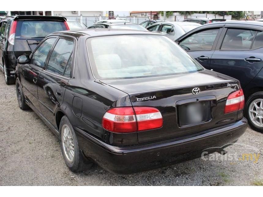 Toyota Corolla 2000 SEG 1.6 in Selangor Manual Sedan Black for RM ...