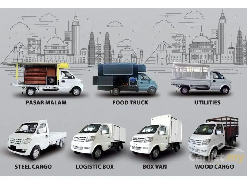 New 2023 CAF K01 GranMax NISSAN CHANA ERA TATA Model Food Truck - Carlist.my