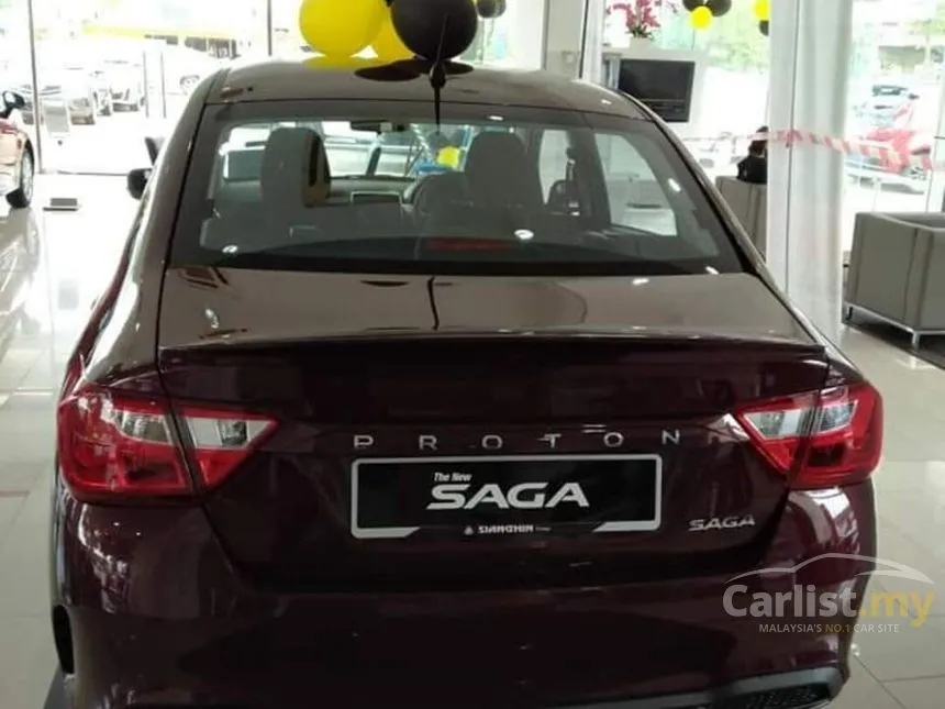 Proton Saga 2022 Standard 1.3 in Kuala Lumpur Automatic Sedan Maroon ...