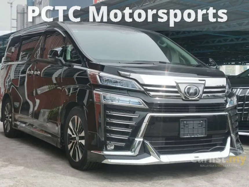 Recon BIGSALE 2019 Toyota Vellfire 2.5 Z G Edition MPV FULL SPEC ...