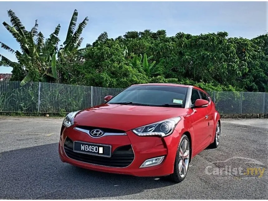 Used 2013 Hyundai Veloster 1.6 Premium Hatchback / 1 OWNER / ORIGINAL ...